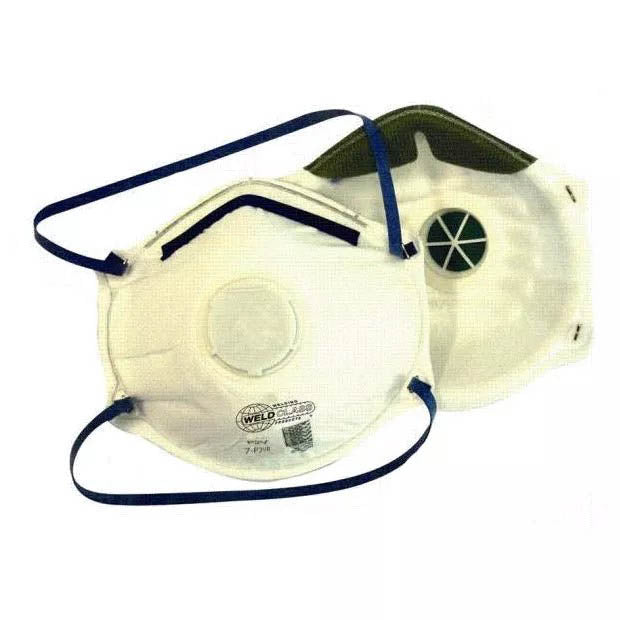 Respirator P2 Cup Valved Box10 - Oceania Gas